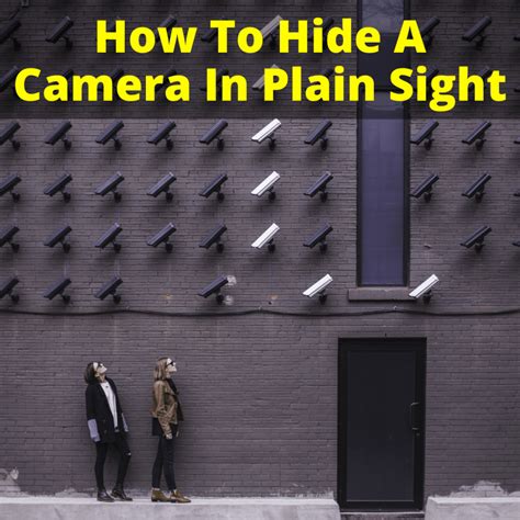 How To Hide A Camera In Plain Sight Artofit