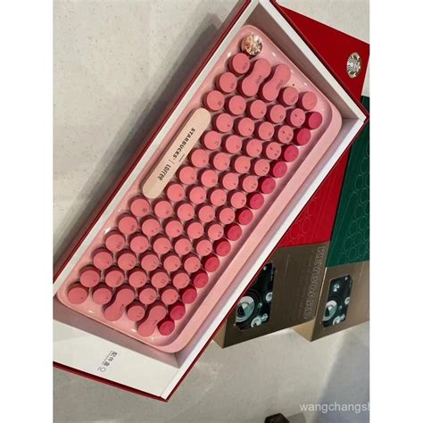 Starbucks Mouse Lofree Lofi Collaboration Keyboard Mouse Bluetooth Link Gaming Cute Cartoon