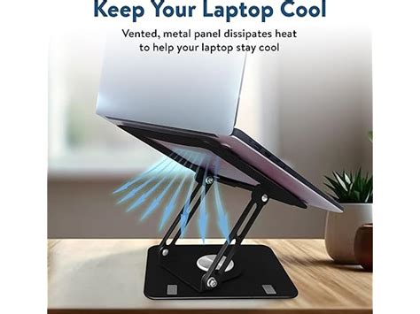 Uncaged Ergonomics Swivel Laptop Stand For Desk