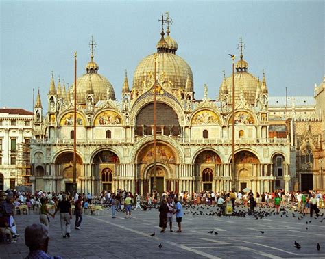 St Marks Basilica Venice Venice Italy Travel Famous Buildings