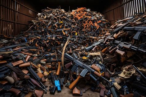 Nationwide Gun Crackdown In Thailand Over 2000 Illegal Firearms