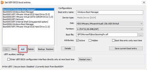 How To Manage Efiuefi Boot Options With Diskgenius Free From Windows