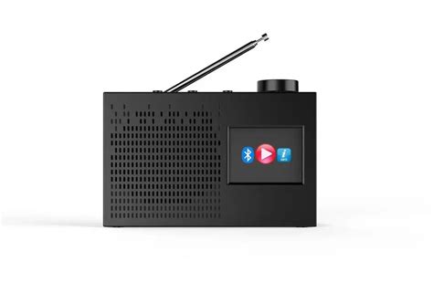 Portable Dab Dab Wireless Radio With Colorful Display Black China