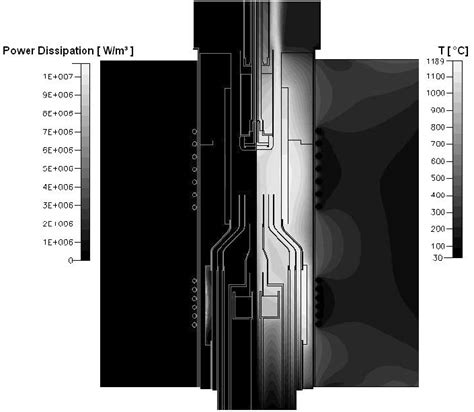 Numerical Simulation Of The Temperature Distribution In The Reactor