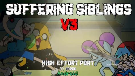 FNF Mobile Pibby Apocalypse Suffering Siblings V3 High Effort Port
