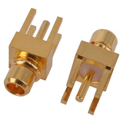 MMCX Male Vertical Plug Connector For PCB Mount KeMy Electronic Technology Inc