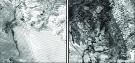 Sensor Noise In Modis Spectral Bands Swir1 Left And Swir2 Right