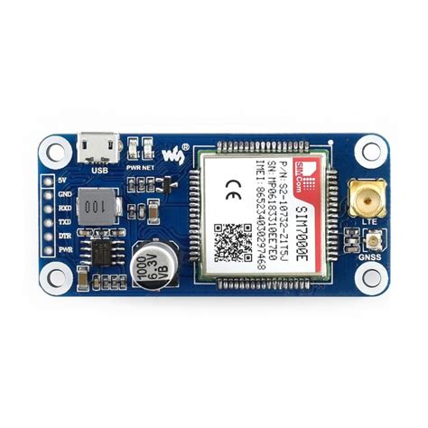 Waveshare SIM E NB IoT EMTC EDGE GPRS GNSS HAT Pro Raspberry Pi RPishop Cz