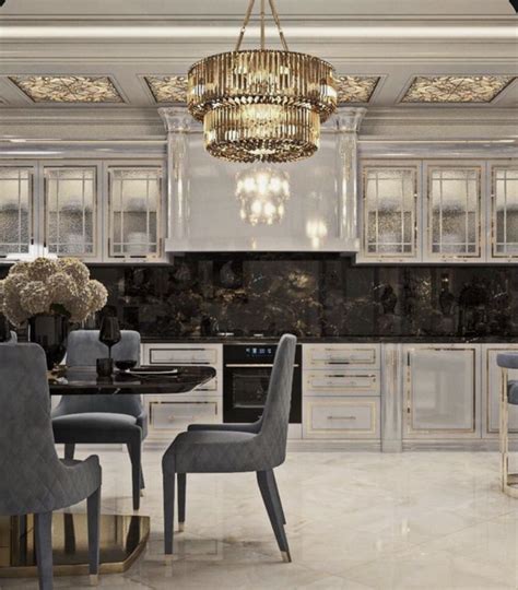 Пин от пользователя Mamaison на доске Kitchen De Lux Интерьер кухни