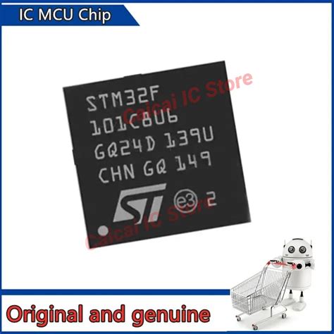 stm ic stm32f101cbu6 stm32f101cb stm32f101 stm32f stm32 mcu chip ufqfpn