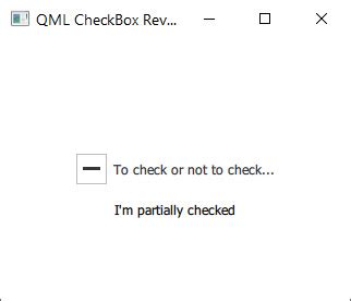 Qt Qml Checkbox
