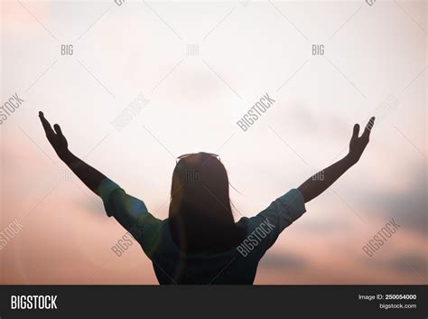 Women Raised Both Image And Photo Free Trial Bigstock