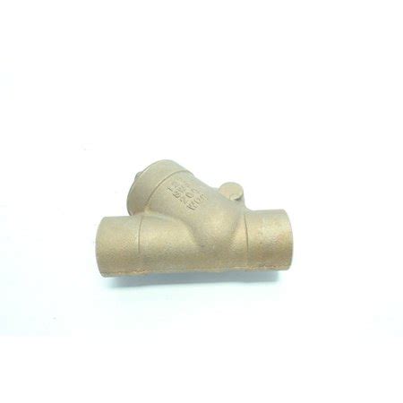 Nibco Swing Bronze Threaded 1 1 4In Npt Check Valve S413B Zoro