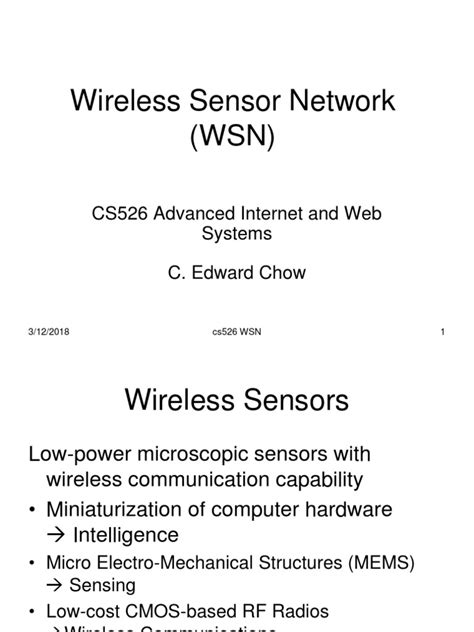 wireless sensor network pdf wireless sensor network computer network