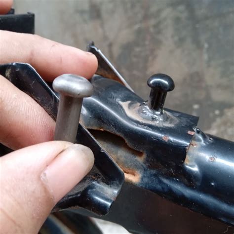 Iron Shassis Rivetsrubber Iron Pole Grommet Rx King Frame Shopee