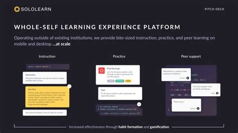 Learn To Code App Sololearns 24 Million Series B Pitch Deck Business Insider