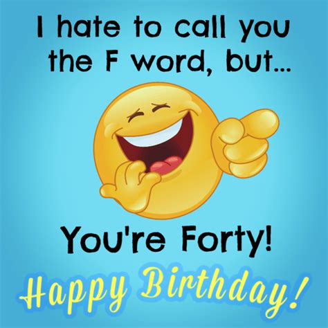 Funny Happy 40th Birthday Memes Happy Birthday Memes