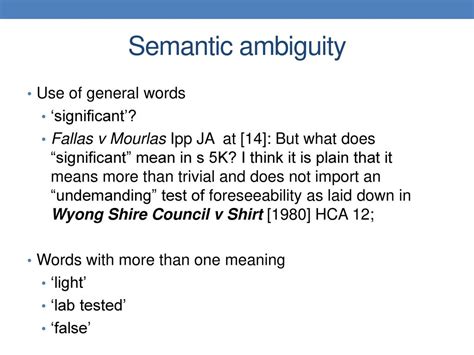 Approaches To Statutory Interpretation Common Law Ppt Download
