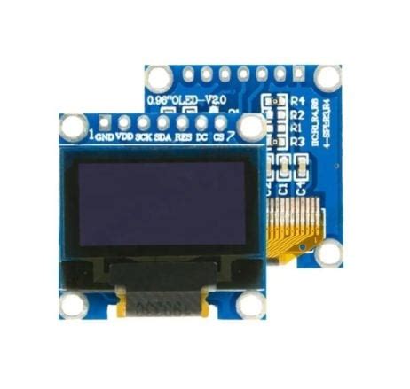 Inch Yellow And Blue OLED Display Module