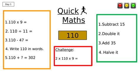 Ks2 Maths Starter Activities Pack 1 Teaching Resources