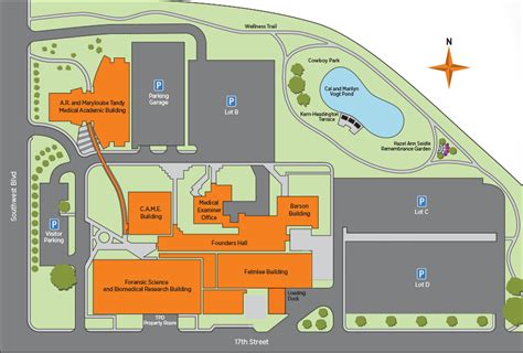 Oklahoma City University Campus Map