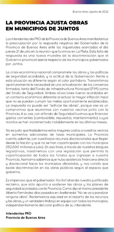Intendentes Del Pro Le Reclamaron A Kicillof Que Se Coparticipen Los