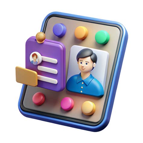 Impressive Rustic 3d Profile User Interface Design For Contact