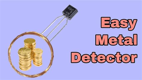 Easy Metal Detector Build Diy Metal Detector Youtube