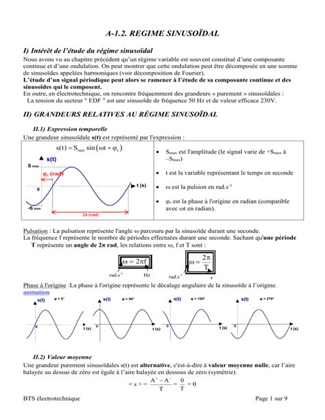 03 régime sinusoïdal simplifié 2013