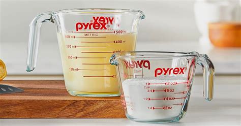Highly Rated Pyrex Measuring Cups 2 Pack Only 1181 On Amazon Hip2save