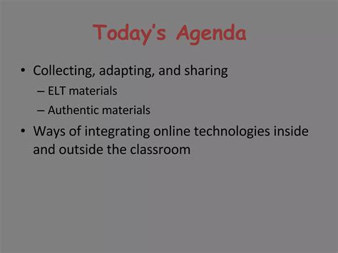 Strategies For Integrating Technology In The Language Classroom Ppt