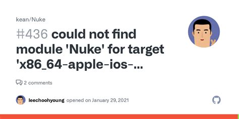 Could Not Find Module Nuke For Target X8664 Apple Ios Simulator