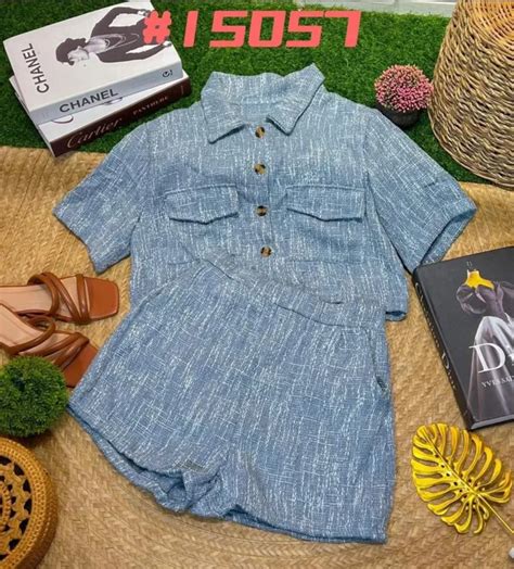 15057 Tweed Coords Short Lazada Ph