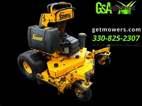 48 Wright Stander Commercial Stand On Zero Turn Mower W Kawasaki