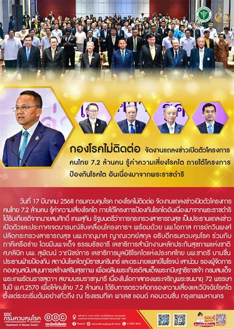 Download โปสเตอร์ จำนวน 3 กองโรคไม่ติดต่อ กรมควบคุมโรค Facebook