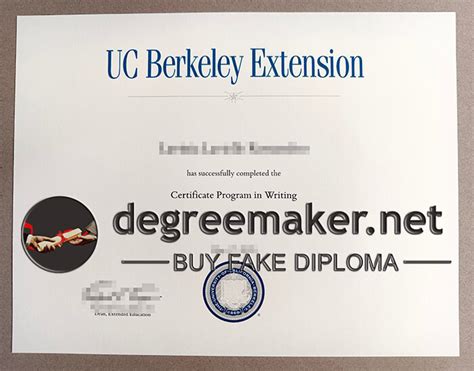 Uc Berkeley Extension Certificate Buy Fake Diplomafake College Diplomafake University Diploma