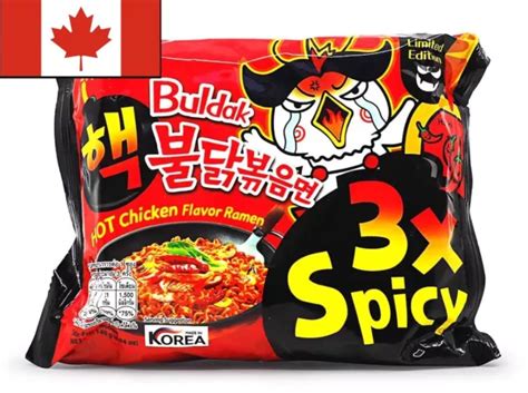 Samyang Hot Chicken Flavor Ramen Korean Instant Noodles Buldak Hot