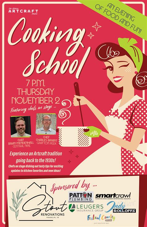 Artcraft Cooking School Program By Dave Windisch Issuu