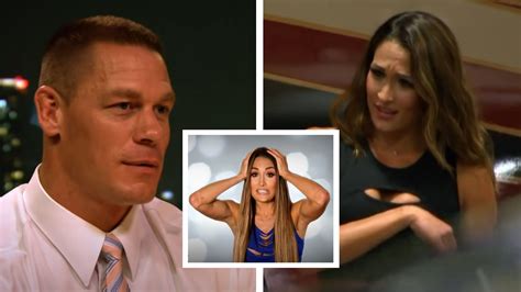 When Current Wwe Superstar Tried To Kiss Nikki Bella Behind John Cenas