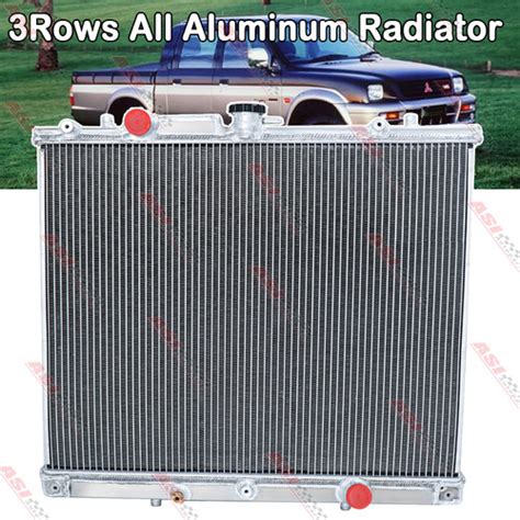 3 Row Aluminum Radiator For 1996 2006 Mitsubishi Triton Mk Turbo Diesel