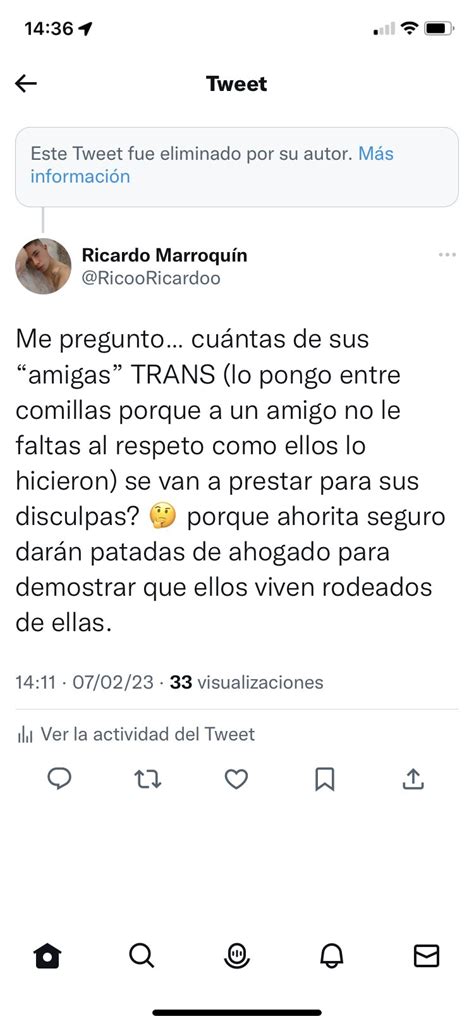 Ricardo Marroquín on Twitter Ramartinactriz Mi respuesta al tweet