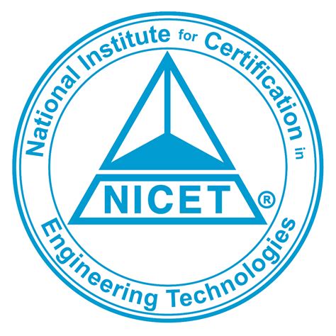 Certification Mark And Logo Use Nicet