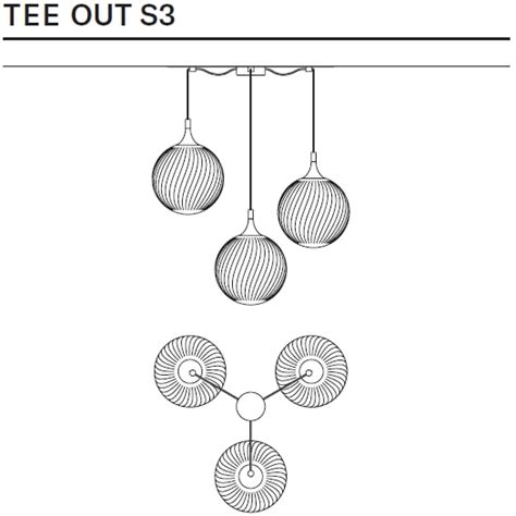 Tee S1s3s5 Outdoor Suspension Masiero Outdoor Suspension Lighting