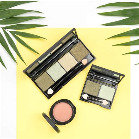 Free Photo Top View Different Cosmetics Assortment