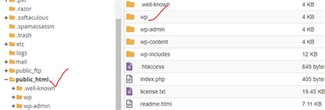 how to move wordpress installation from a folder to public html