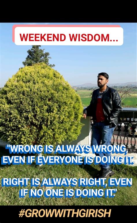 Girish Kaushik Cpp® Iim K On Linkedin Weekendwisdom Integritymatters