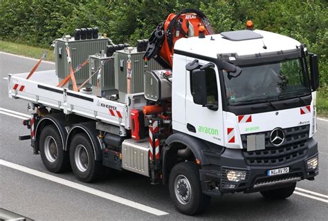 Arocs 66 With Heavy Duty Crane Ballast Bridge Artofit