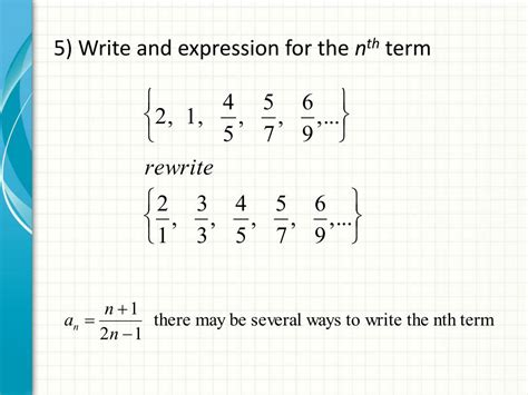 PPT Sect Sequences PowerPoint Presentation Free Download ID