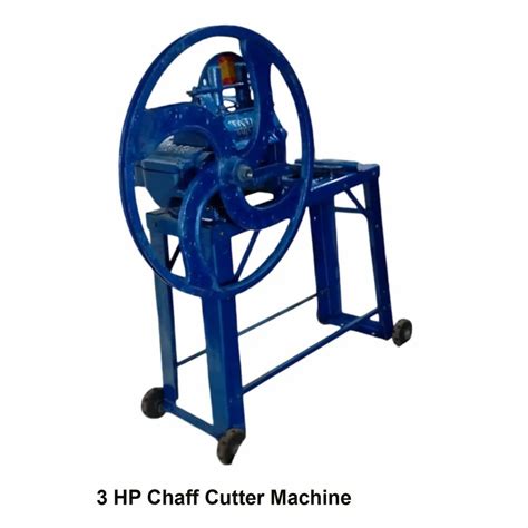 Dry Grass 3 Hp Chaff Cutter Machine Cutting Capacity 500 Kghr At