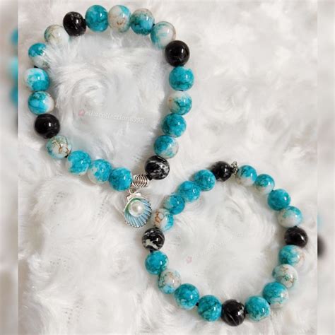 🥰 Bead Glass Pearl Bracelet Single And Couple 🌹 Shopee Malaysia